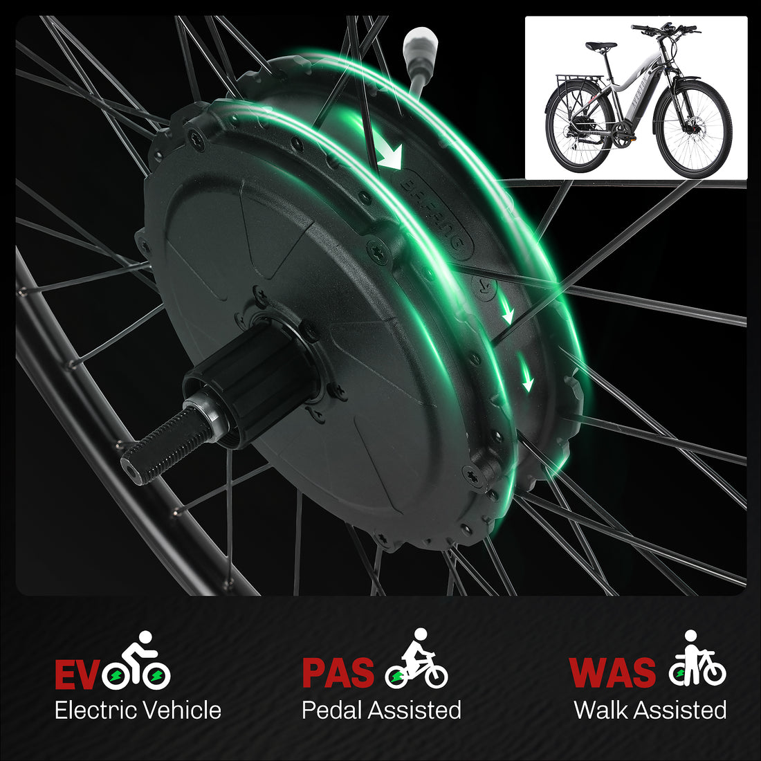 Home All products BAFANG G0900 750W Regular Bike Electr...